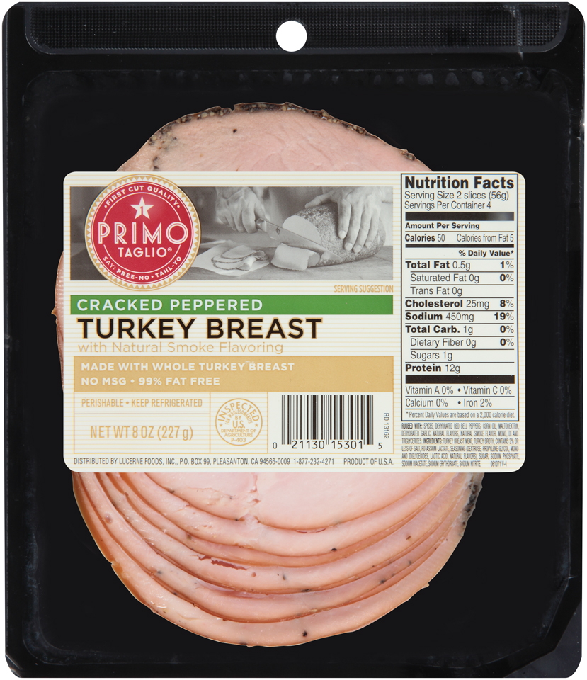 EWG's Food Scores | Primo Taglio Turkey Breast, Cracked Pepper