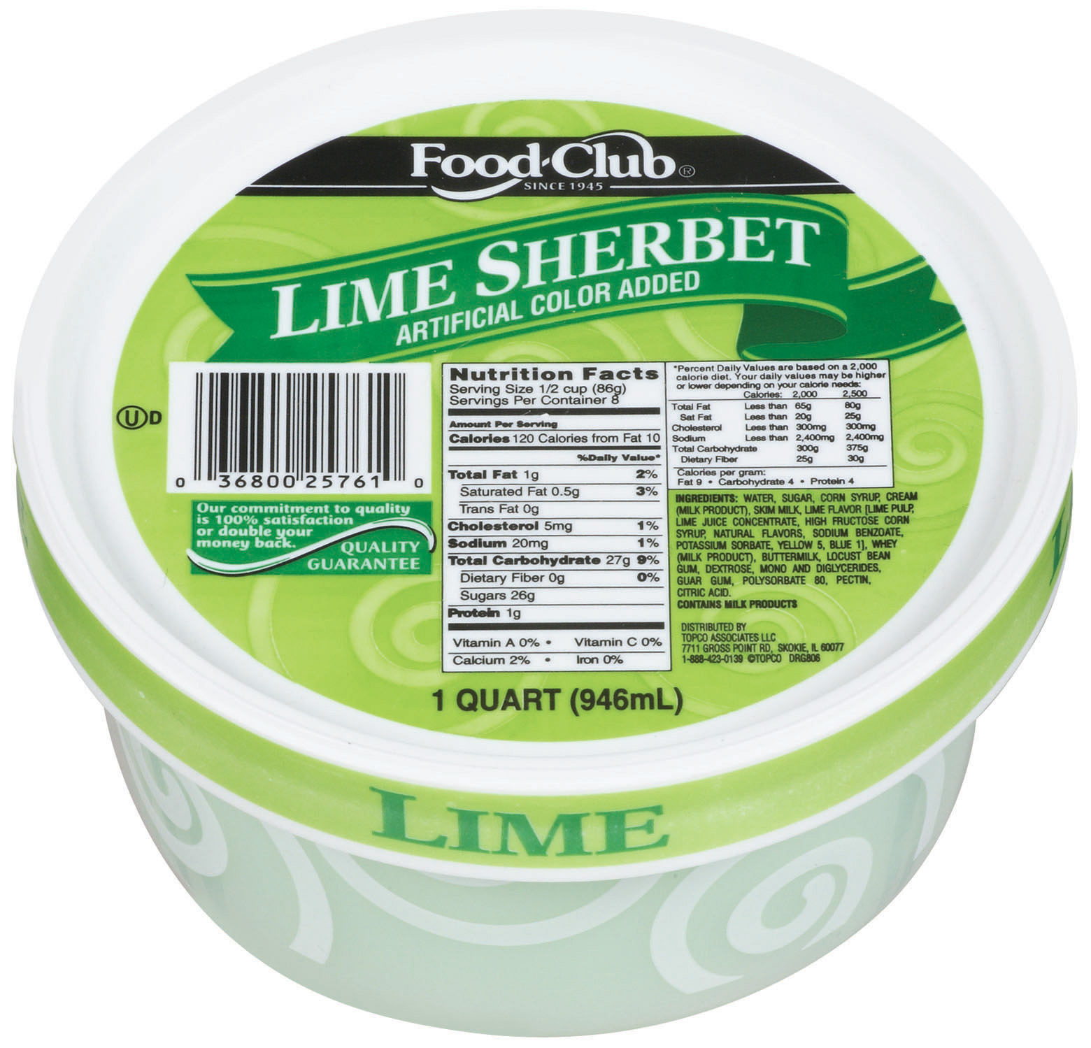 EWG's Food Scores | Ice Cream - Sherbet Products