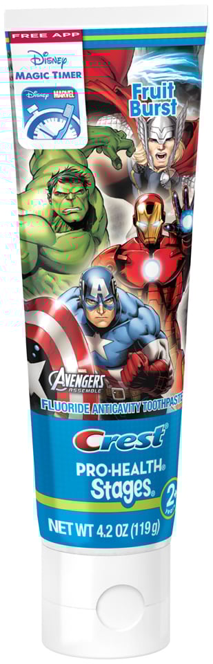 Crest Toothpaste Cartoon