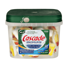 EWG's Guide to Healthy Cleaning | Cascade Complete Powder Dishwashing ...