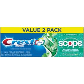 crest complete toothpaste color