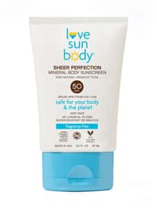 EWG rating for Love Sun Body Sheer Perfection Mineral Body Sunscreen ...