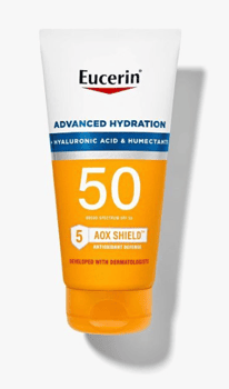 EWG rating for Eucerin Advanced Hydration Lightweight Sunscreen Lotion ...