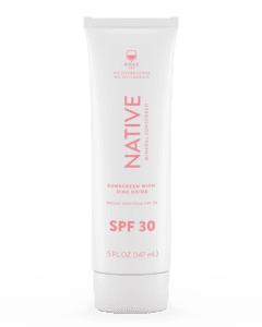 EWG rating for Native Mineral Sunscreen Lotion, Rose, SPF 30 | EWG's ...