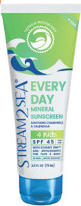 EWG rating for Stream2Sea Every Day Mineral Sunscreen, Kids, SPF 45 | EWG's Guide to Sunscreens