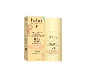 EWG rating for Daily Sheer Mineral Sunscreen Fluid SPF50 | EWG's Guide ...