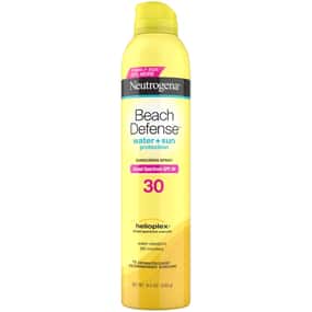 EWG rating for Neutrogena Beach Defense Sunscreen Spray, SPF 30 | EWG's ...