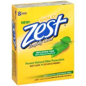 EWG Skin Deep® | Zest Zestfully Clean Gold Moisturizing Deodorant Bars ...