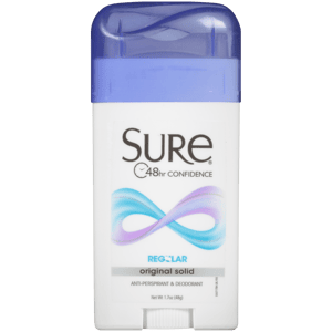 EWG Skin Deep® | Sure Antiperspirant & Deodorant Original Solid ...
