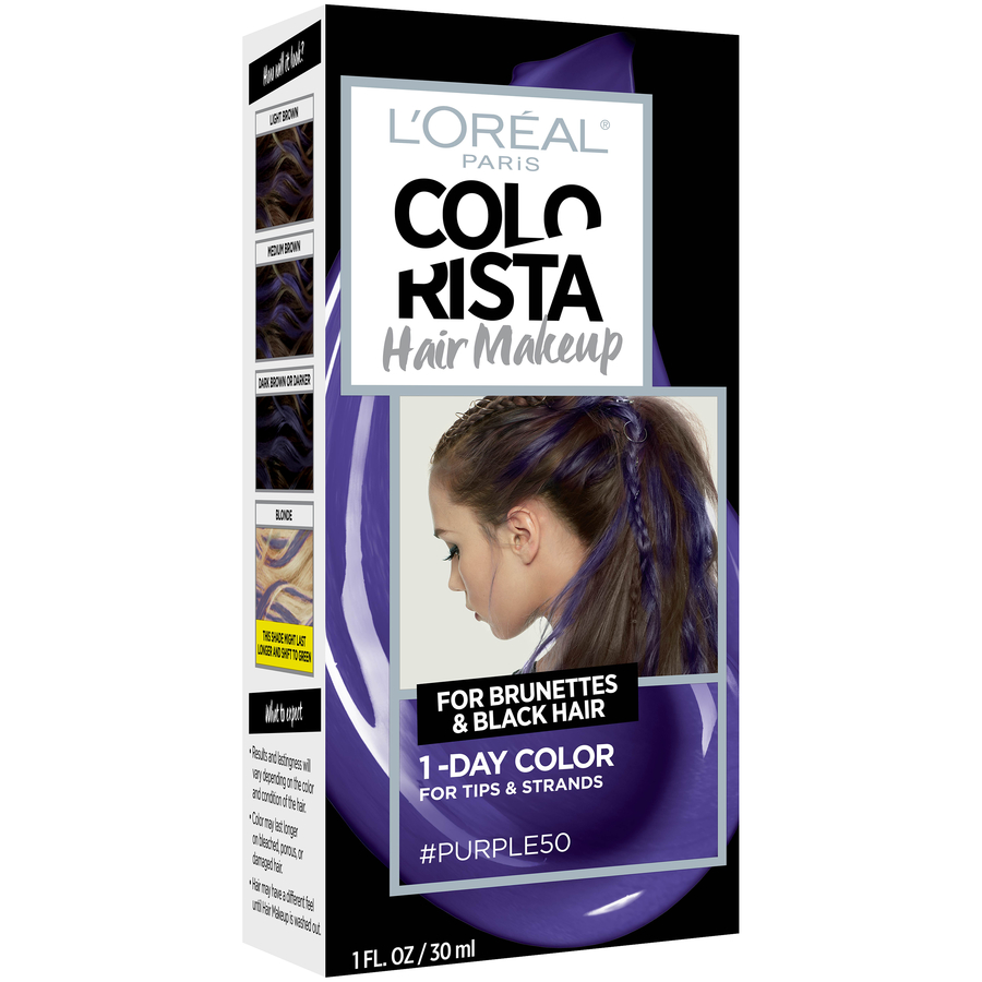 EWG Skin Deep® | L'oreal Paris Colorista Hair Makeup 1-Day Color for ...